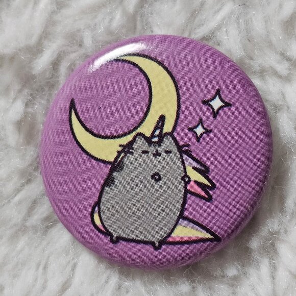 Pusheen | Jewelry | Hot Topic Pusheen Unicorn Cat Moon Pin Button Can ...